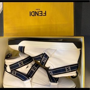 Fendi | Shoes | Brand New Pair Of Fendi High Tops | Poshmark